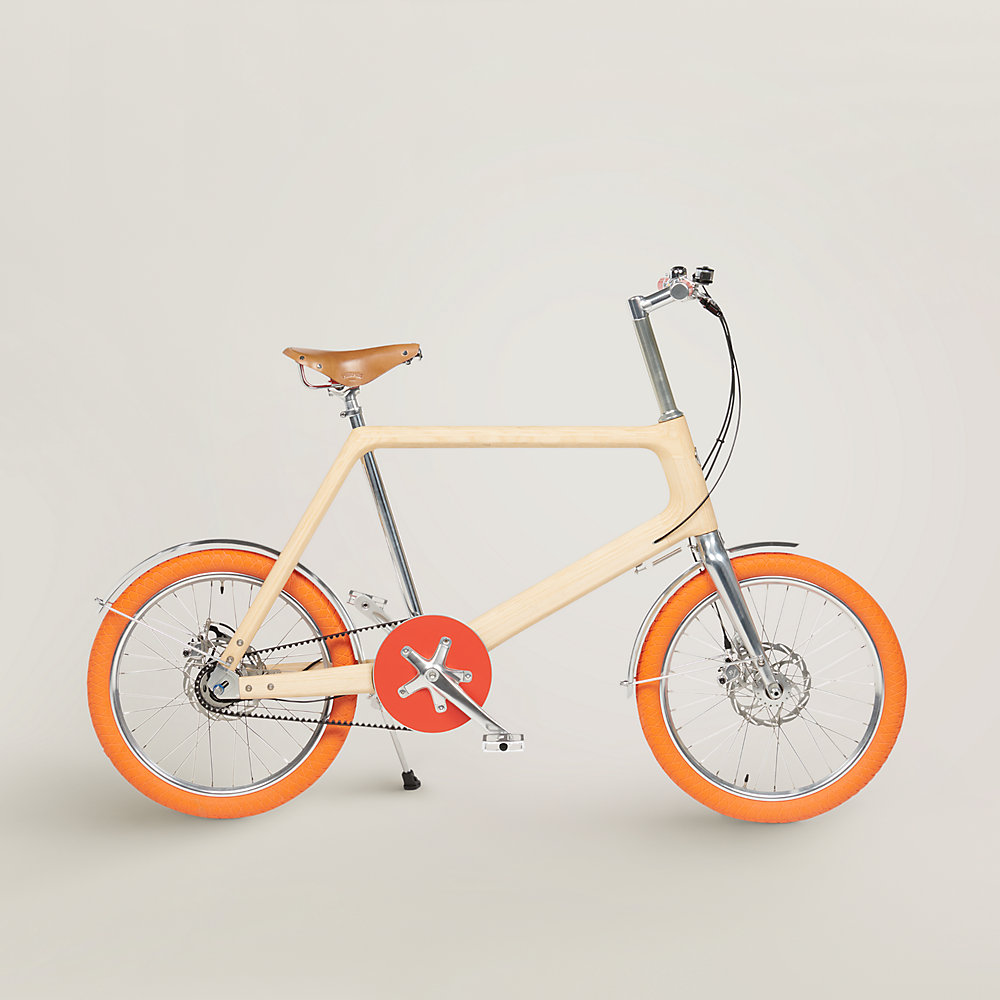 Bicicleta de carga compacta Odyssée Terre, a pedal | Hermès España